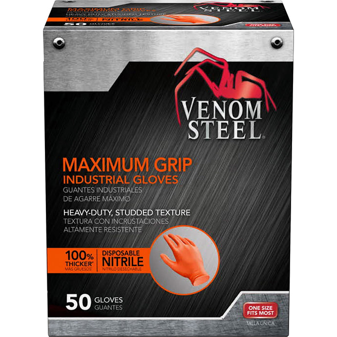 Venom Maximum Grip Nitrile Gloves – United Supply Corp.