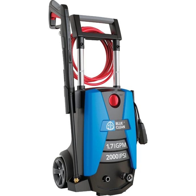 Blue Clean 2150 psi 1.6 GPM Cold Water Electric Pressure Washer ...
