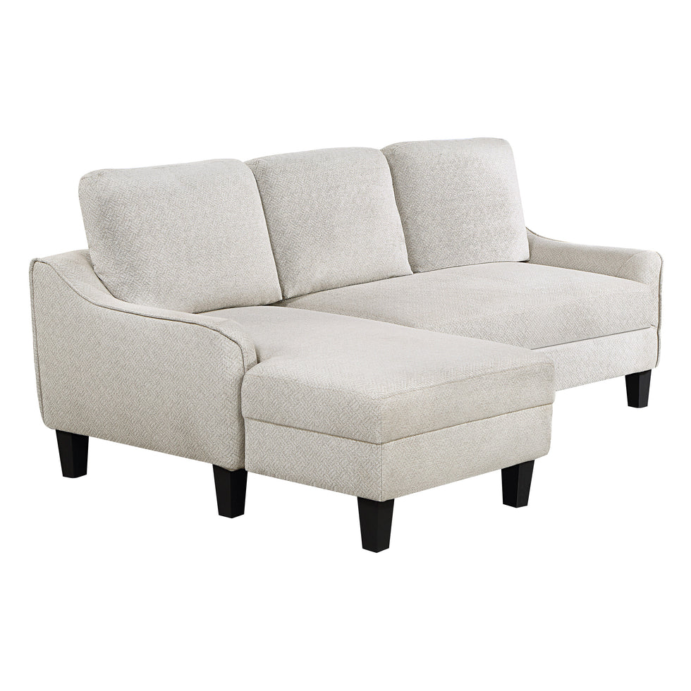Lester Chaise Sofa - Cement – United Supply Corp.
